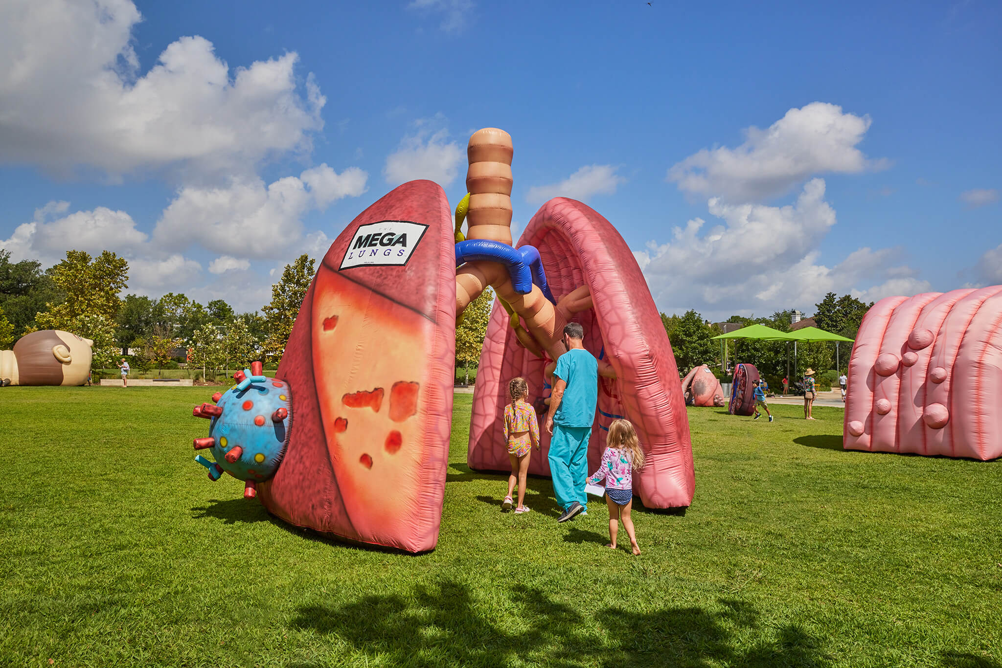 mega lungs™ | Immersive Health Education & Interactive Exhibits
